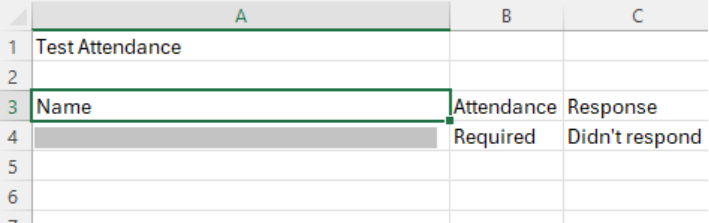 Receive Error Message Trying to View Attendance Reports - Microsoft Q&A