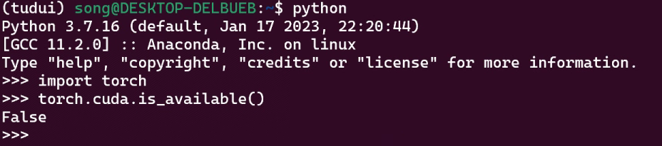 如何解决我WSL2上pytorch中torch.cuda.is_available()返回false的问题 - Microsoft Q&A