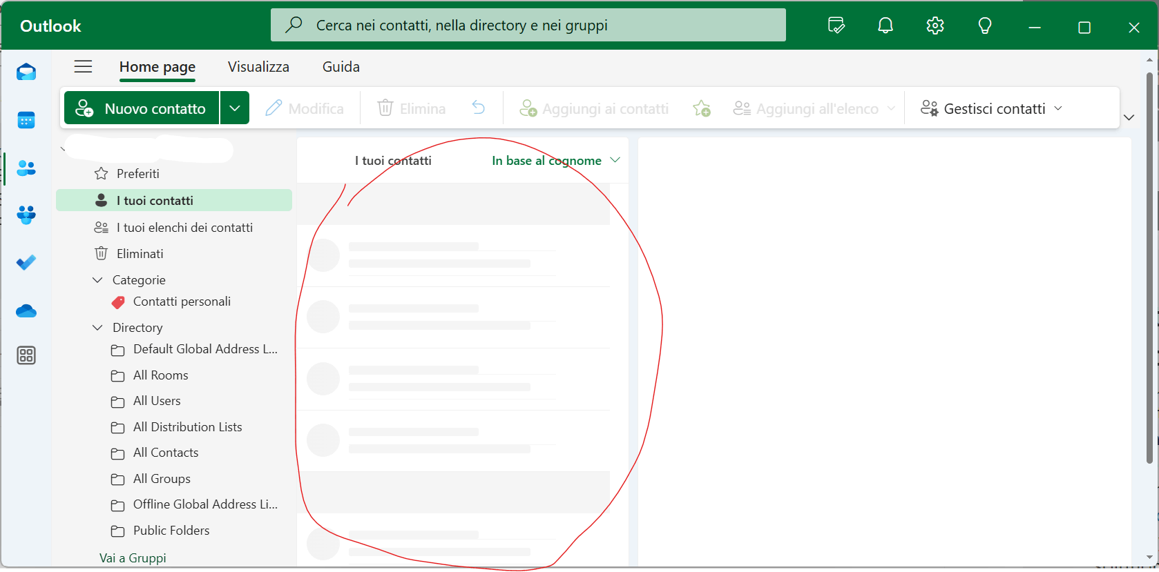 Contacts not displaying in "Outlook New", they were displaying till few weeks ago - Microsoft Q&A