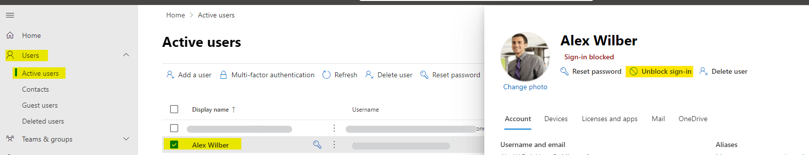 Sign-in is blocked due to 2 unsuccessful login attempts. Password Reset ...