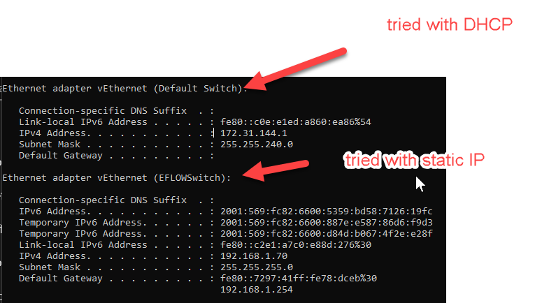 Deploy Eflow Failed with error- Failed to acquire IP address for ... Deploy Eflow Failed with error- Failed to acquire IP address for ...