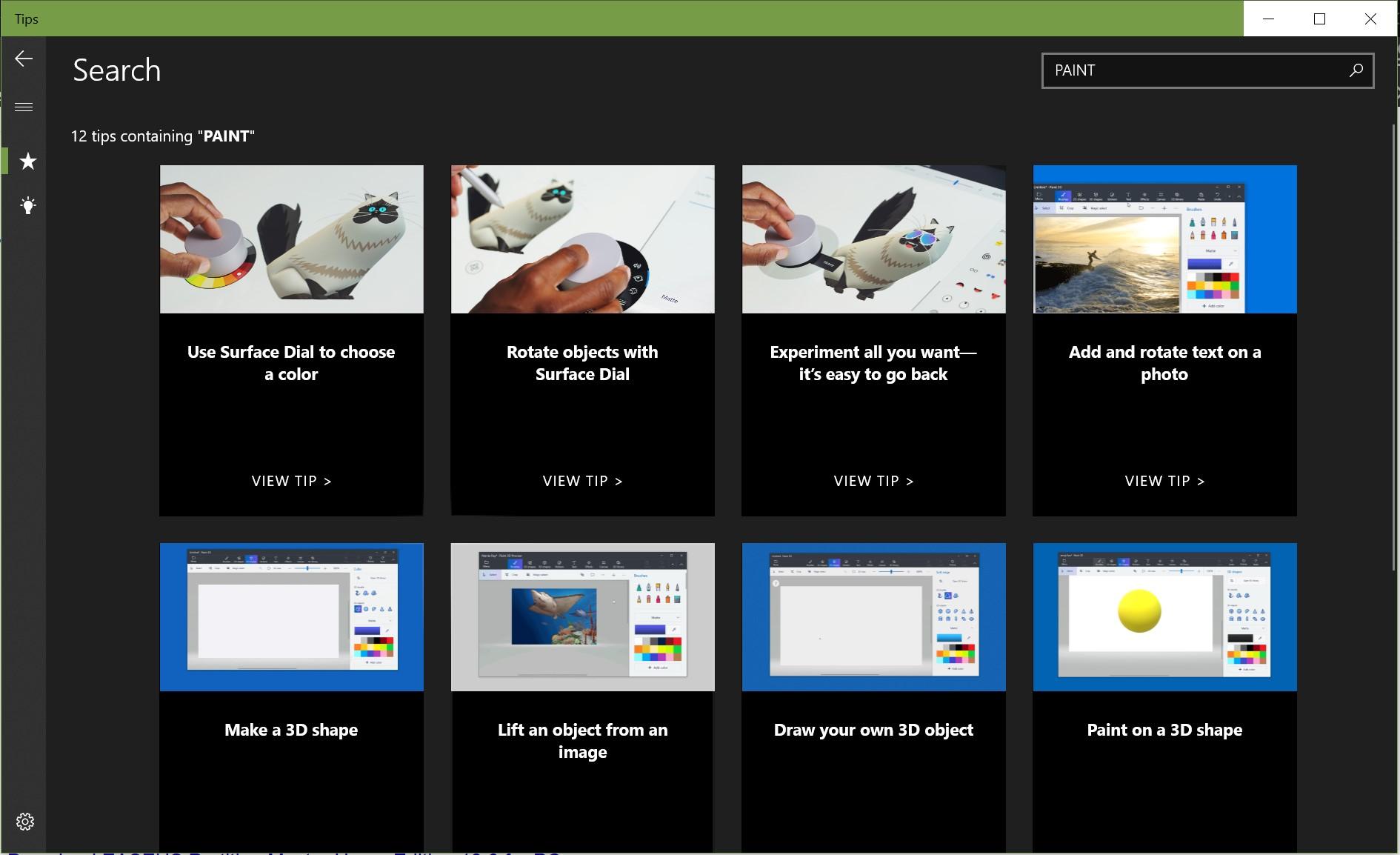 Where are the instructions for working with Paint? - Microsoft Q&A