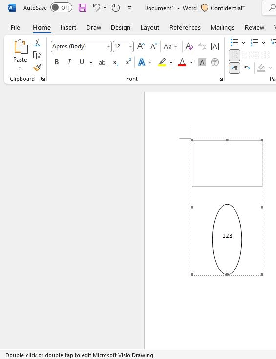 Why is Word replacing visio drawings with "OBJ" rectangles - Microsoft Q&A