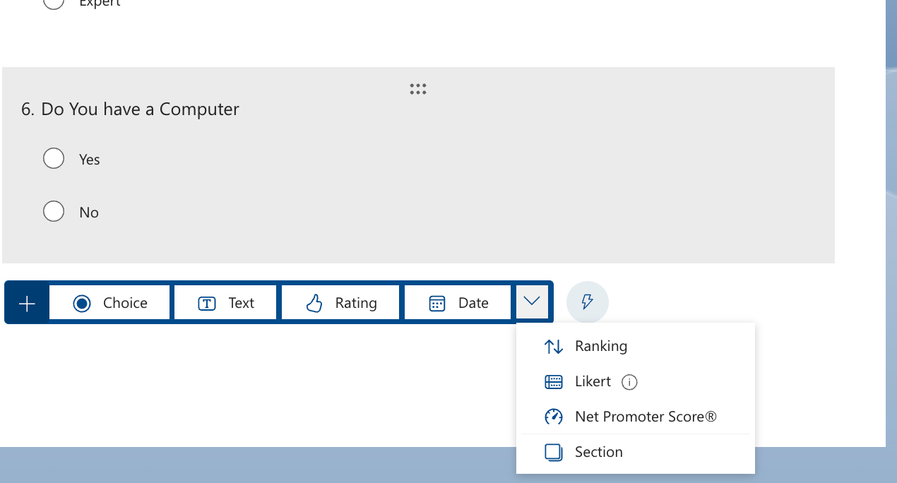 Requesting user input as image on Microsoft form - Microsoft Q&A