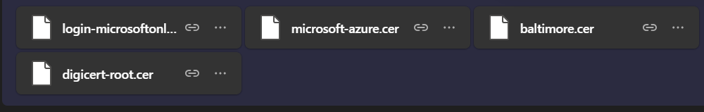 sso login of azure app not working always .show certificate validation ...
