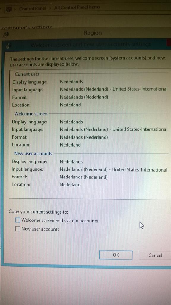 Language setting not retained after restart - Microsoft Q&A
