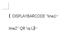 How to use Line Breaks(U+000A) in DisplayBarcode - Microsoft Q&A