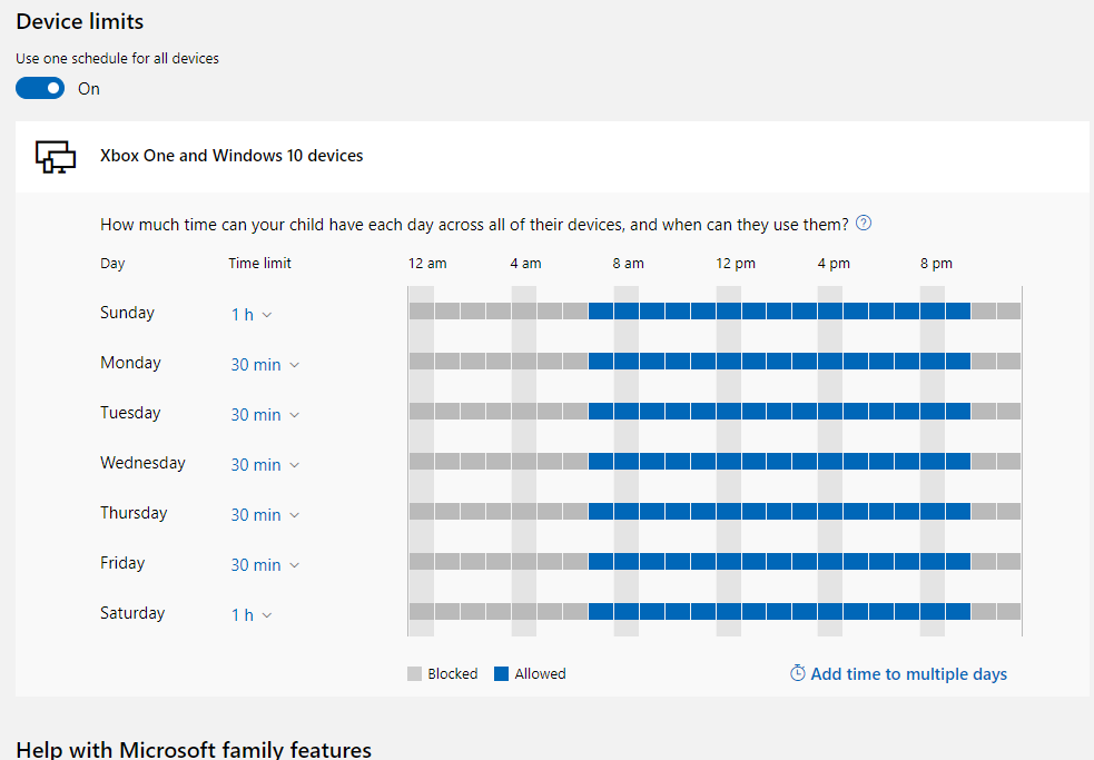 Microsoft Family: Android screen time well reported but impossible to ...