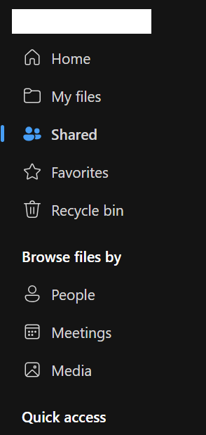 Shared Libraries Not Available - Microsoft Q&A