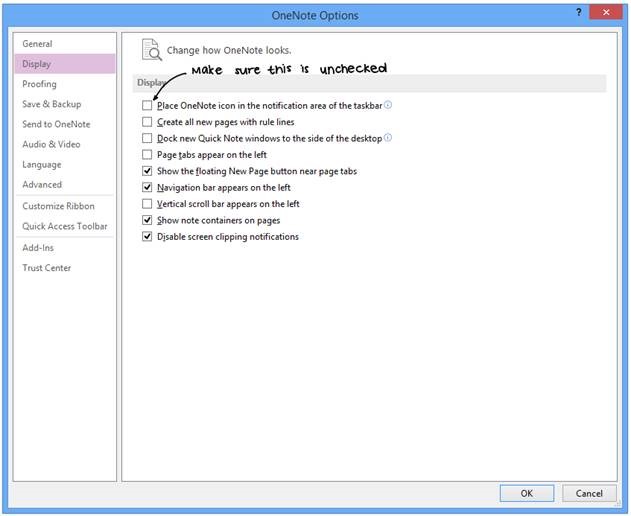 Disable send to OneNote in task bar. - Microsoft Q&A