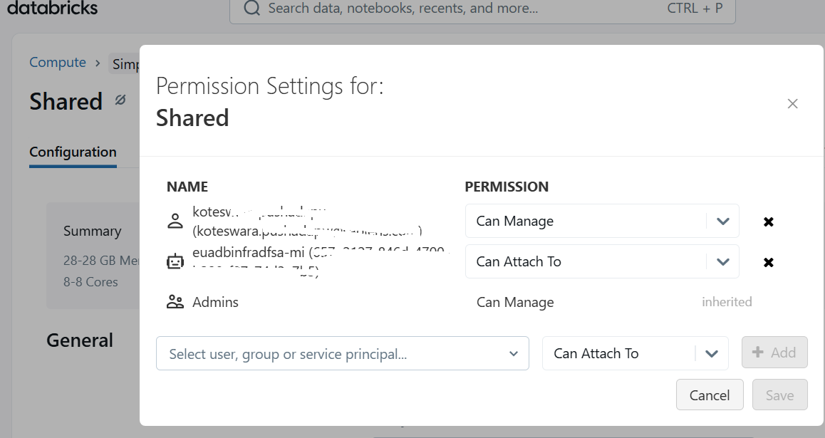Azure managed identity for bearer token in azure databricks notebook - Microsoft Q&A