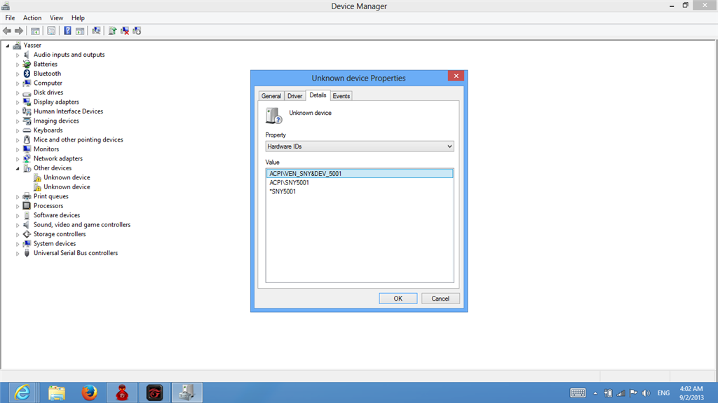 Two unknown devices in Device Manager. - Microsoft Q&A
