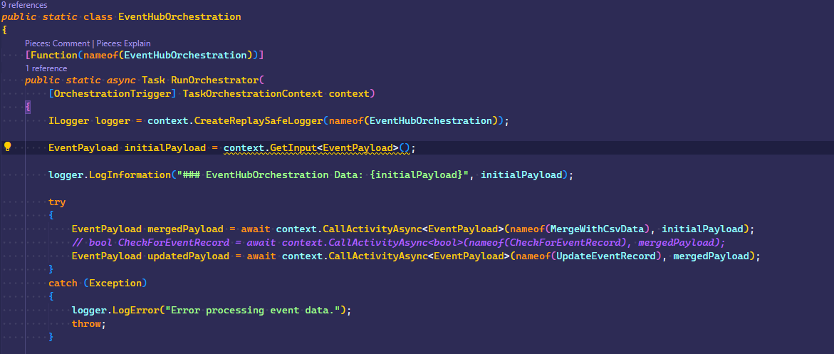 How pass an object to functions and keep the modifications in a Durable ... How pass an object to functions and keep the modifications in a Durable ...