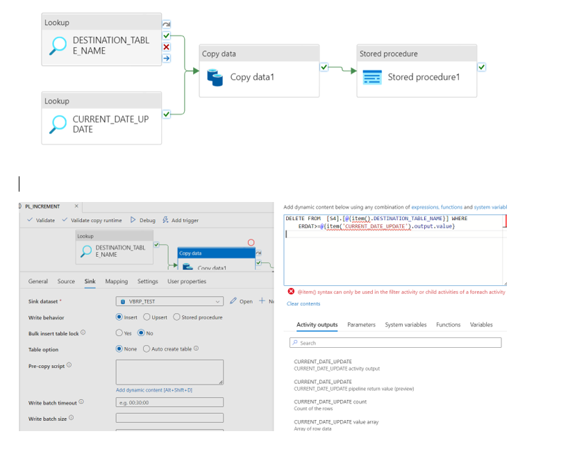 Pre-copy Script Issue - Microsoft Q&A