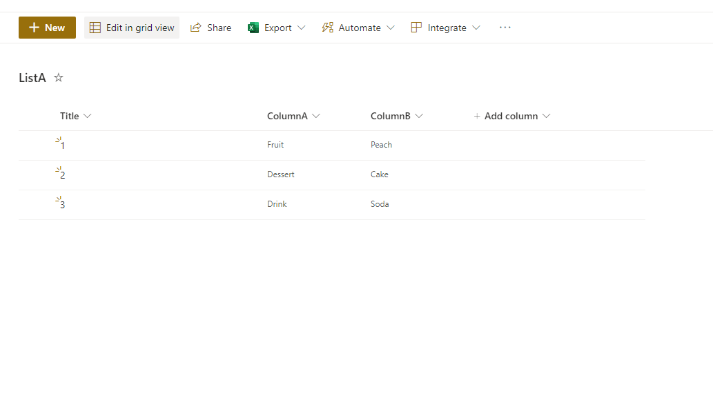 CONDITIONAL CHOICE COLUMN IN MICROSOFT LISTS - Microsoft Q&A