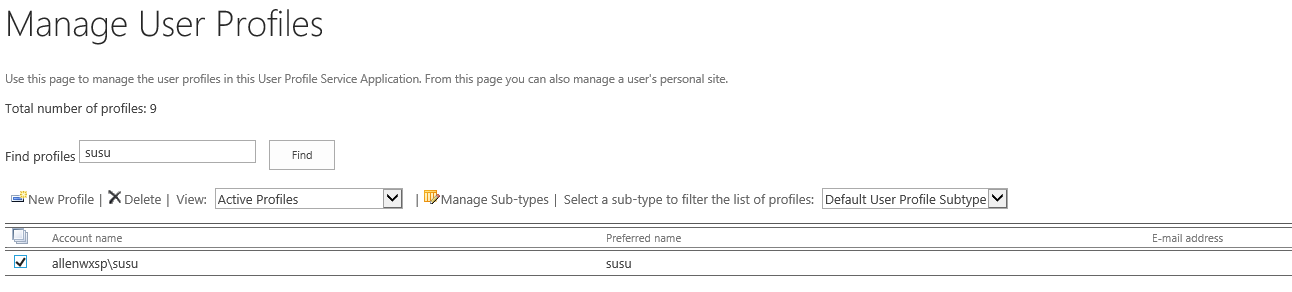 Deleted Users from AD still shows up in SharePoint 2019 UPSA as Active Profiles. - Microsoft Q&A