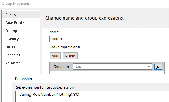 Pagination problem in reporting services - Microsoft Q&A