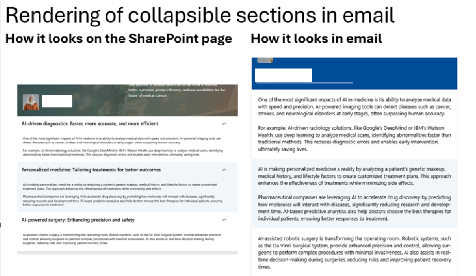 How to improve SharePoint's email digest rendering for collapsible ...
