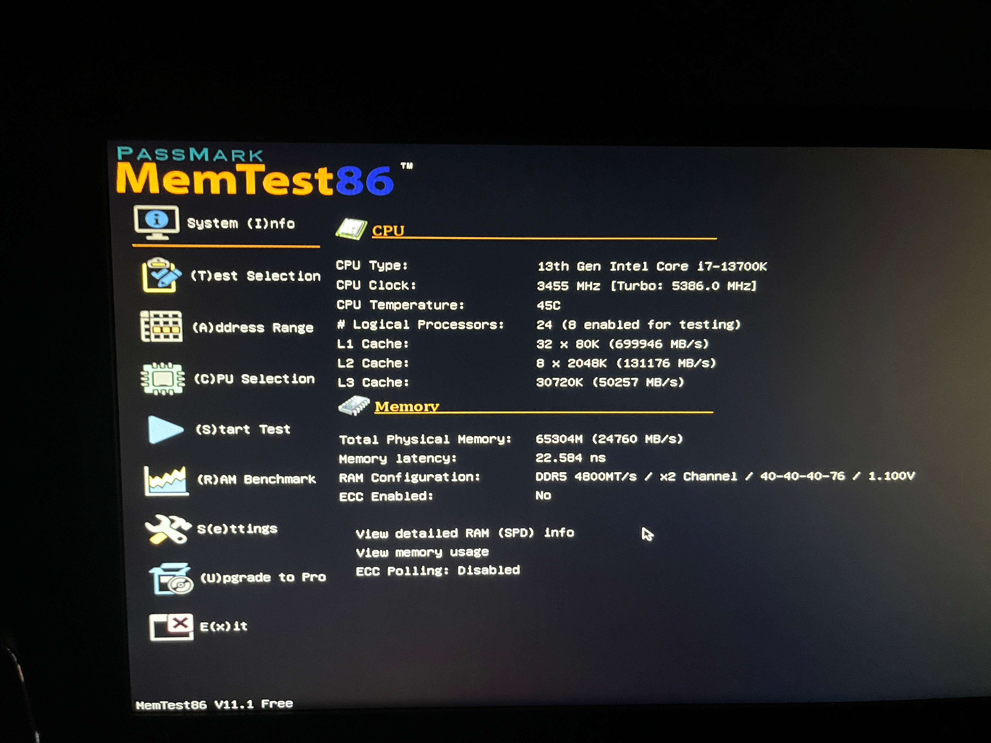 Memory error message on Win 11 - Microsoft Q&A