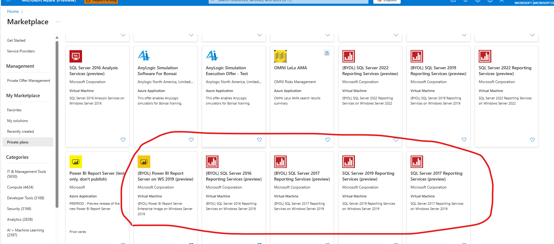 preview image cannot create the VM due to error " The selected image is not valid for the ...