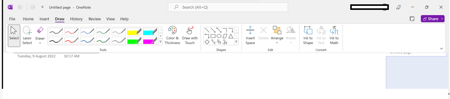 I cant find ruler on onenote of microsoft 365 - Microsoft Q&A
