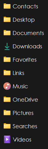 Fancy Windows stock icons for system user folders - Microsoft Q&A