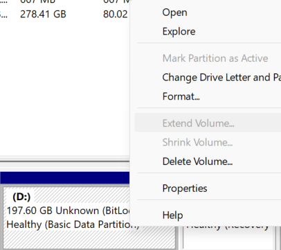 how to take storage from d drive and put it in c drive - Microsoft Q&A