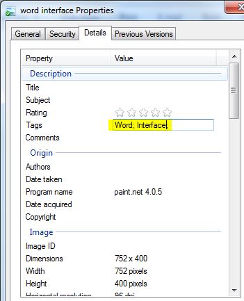 How to add Keywords to a word picture. - Microsoft Q&A