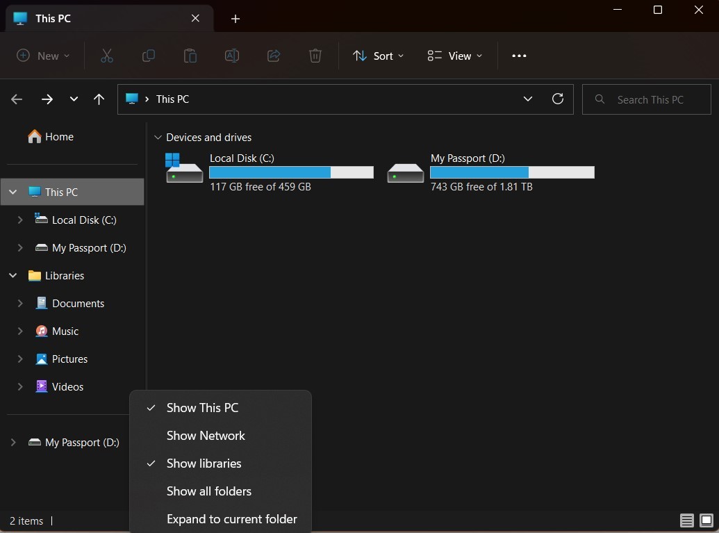 Folders missing from Navigation Pane - Microsoft Q&A