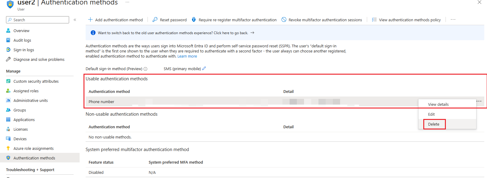How can an M365 Admin remove redundant MFA devices used by users of the tenant - Microsoft Q&A