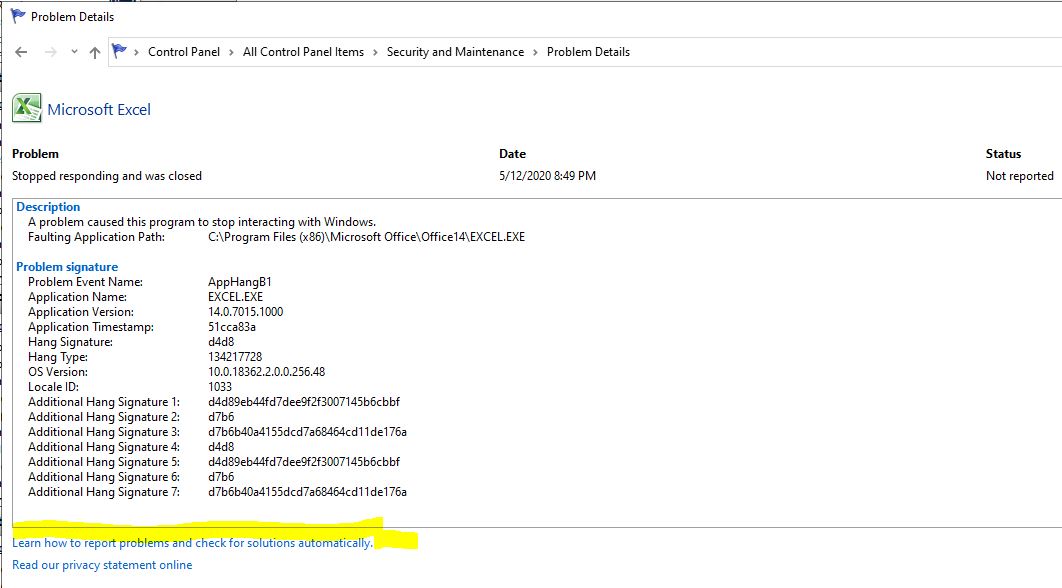 Broken Link in Windows 10 OS - Microsoft Q&A