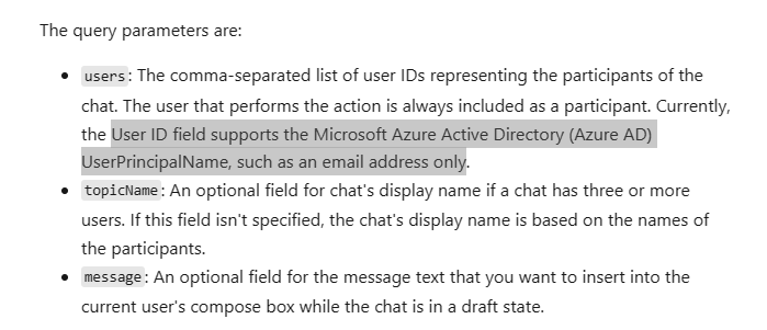 Used a deeplink that is redirecting but the message is not getting populated in chat window ...
