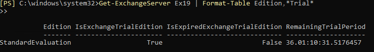 How to check exchange server 2019 license expiry date. - Microsoft Q&A
