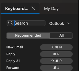 Reply all (Cmd+Shift+R) shortcut disappeared in Outlook - Microsoft Q&A