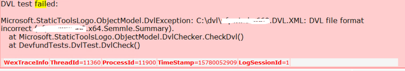 DVL test failed in HLK test - Microsoft Q&A