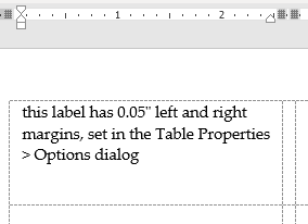 make my margins bigger trying to print labels (Word for Windows ...