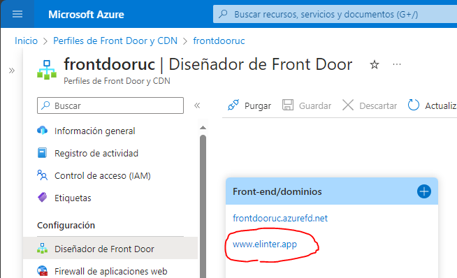 Is Azure FrontDoor classic compatible with app service ? - Microsoft Q&A