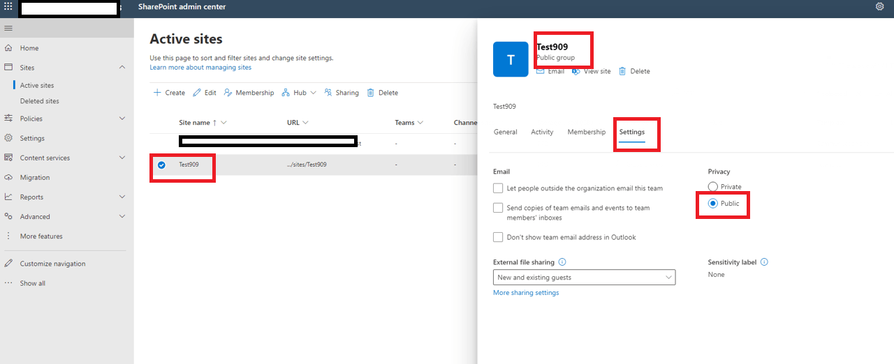 How to set defaut for new sharepoint site privacy settings is "private ...
