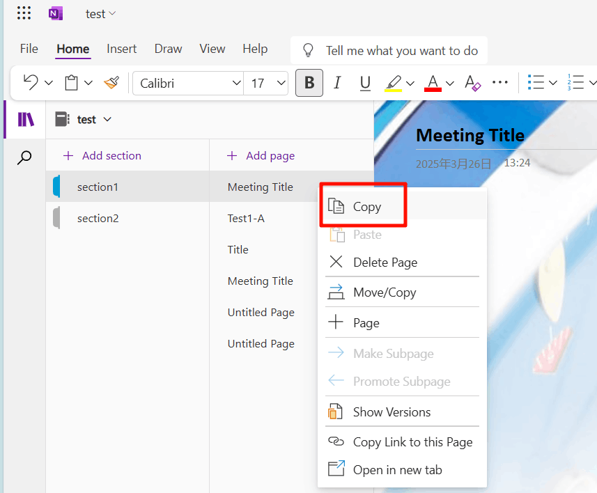 OneNote page templates available to other users - Microsoft Q&A