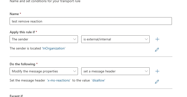 Remove the Reactions button from Outlook - Microsoft Q&A