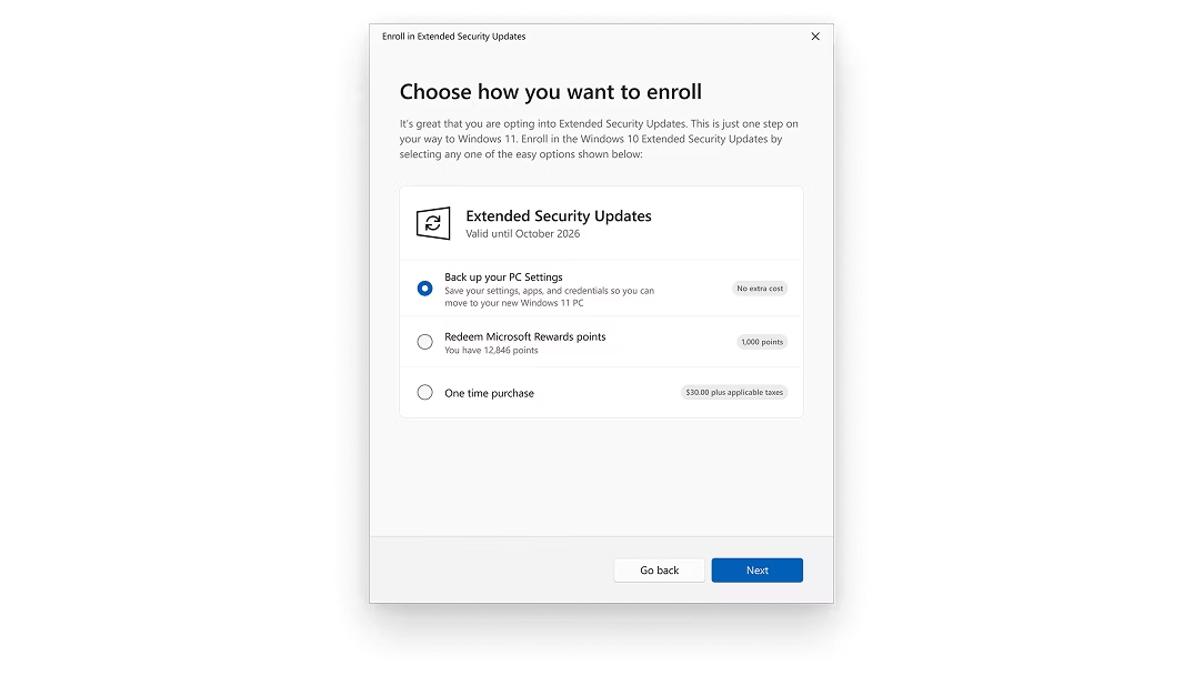 how do I pay for windows 10 ESU - Microsoft Q&A