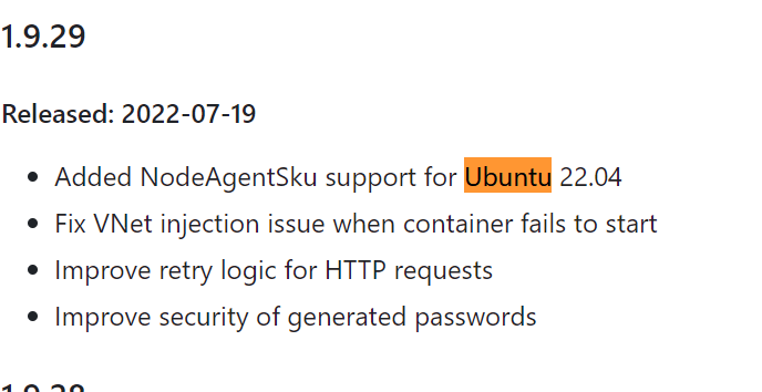 Ubuntu 24.04 image on Azure Batch node - when it will be available? - Microsoft Q&A