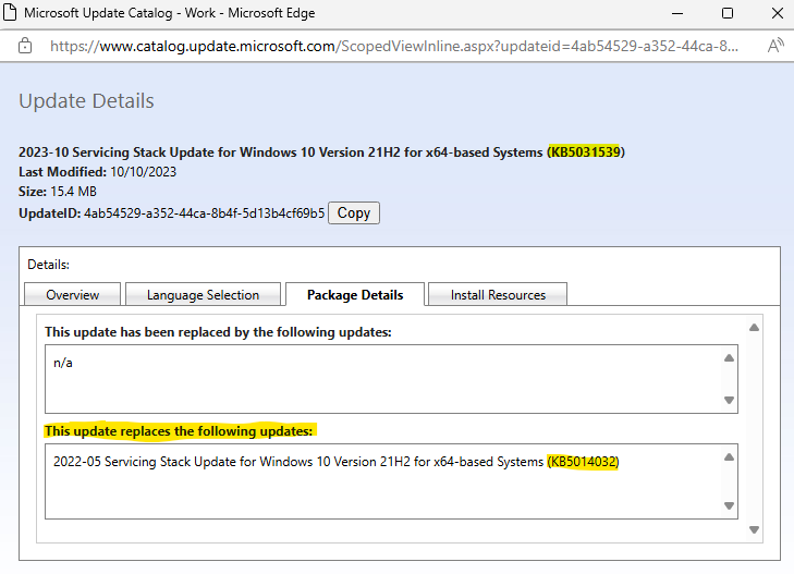 How do you fix the error in SCCM with the update during download and then the error access is ...