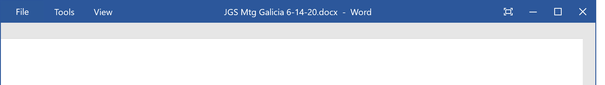 My Ribbon Toolbar in Word disappeared. How to restore it? - Microsoft Q&A