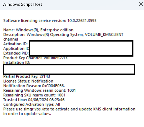 Device activation required - Microsoft Q&A