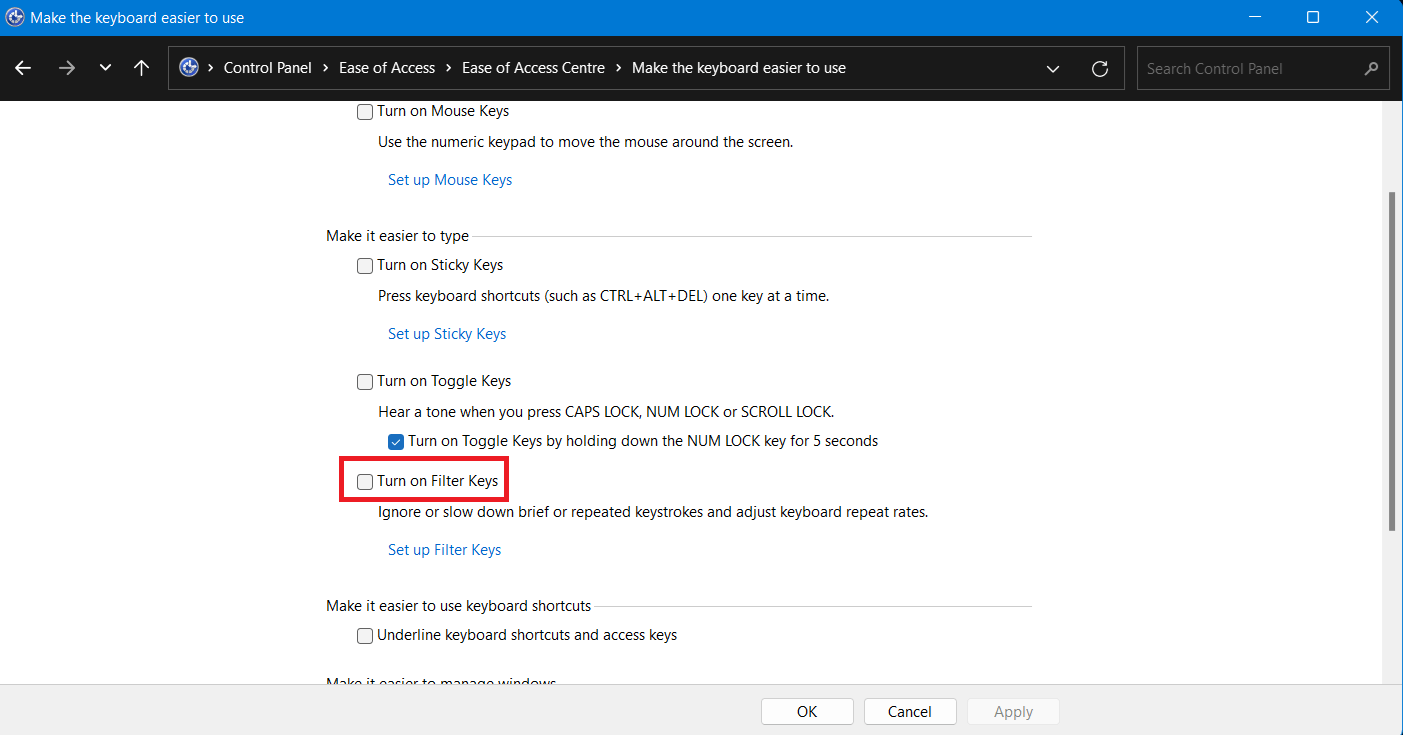 F11 does not work even after fix - Microsoft Q&A