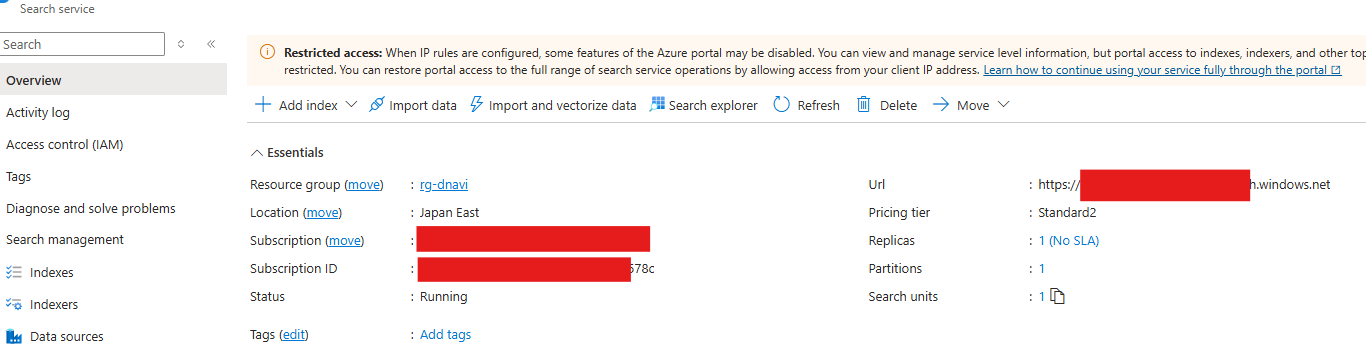 Unable to save authResourceId for a Custom Skill in Azure AI Search Skillset - Microsoft Q&A