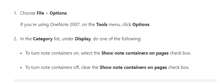 Text Box Width in OneNote - Microsoft Q&A