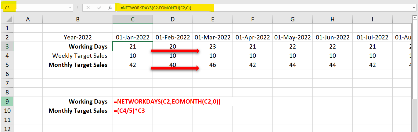 Weekly reports in a monthly and annual spreadsheet - Microsoft Q&A