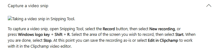snipping tool can't capture mouse pointer? - Microsoft Q&A